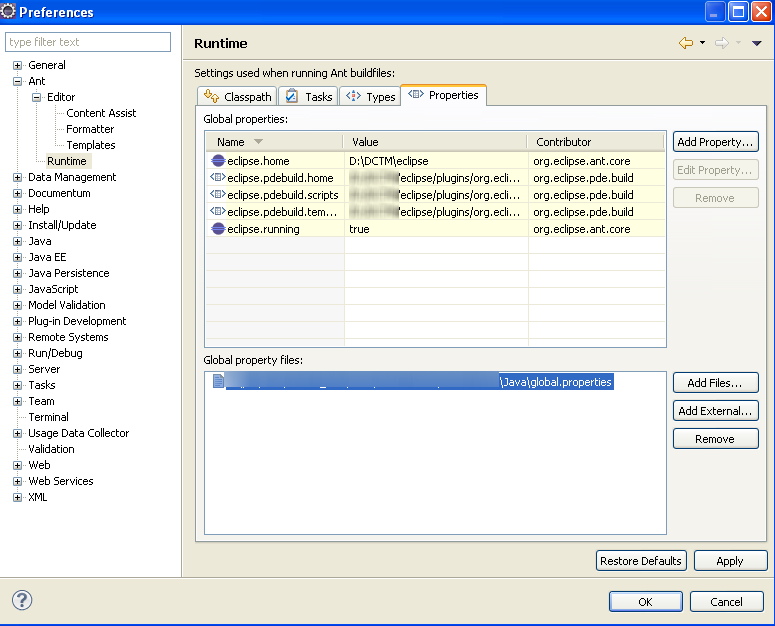 ANT global property file – IDEs Support (IntelliJ Platform) | JetBrains